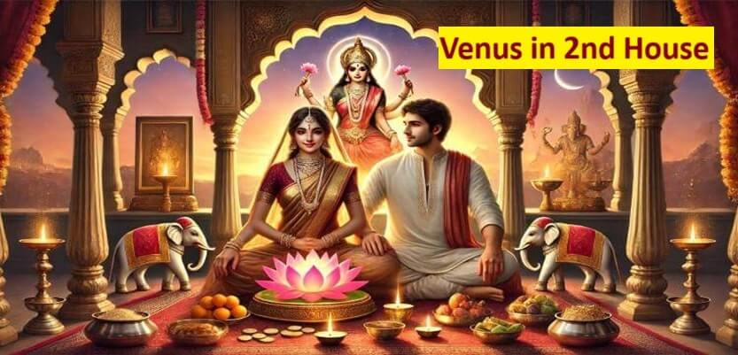 Venus in the 2nd House in Astrology: A Detailed Guide | Sanatan Veda