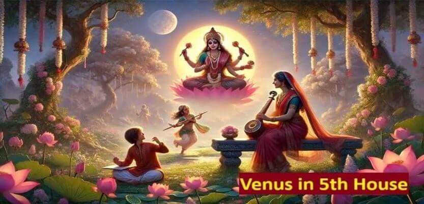 Venus in the 5th House in Astrology: A Detailed Guide | Sanatan Veda